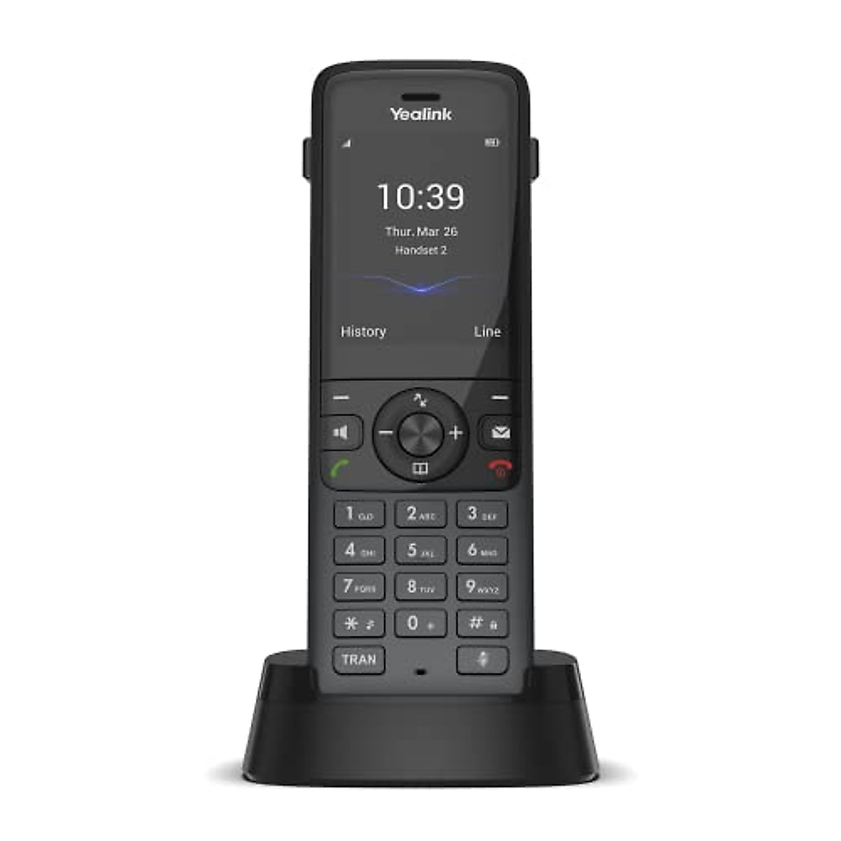 Yealink W78P - 1302026 DECT IP Phone System - W78H Handset + W70B Base