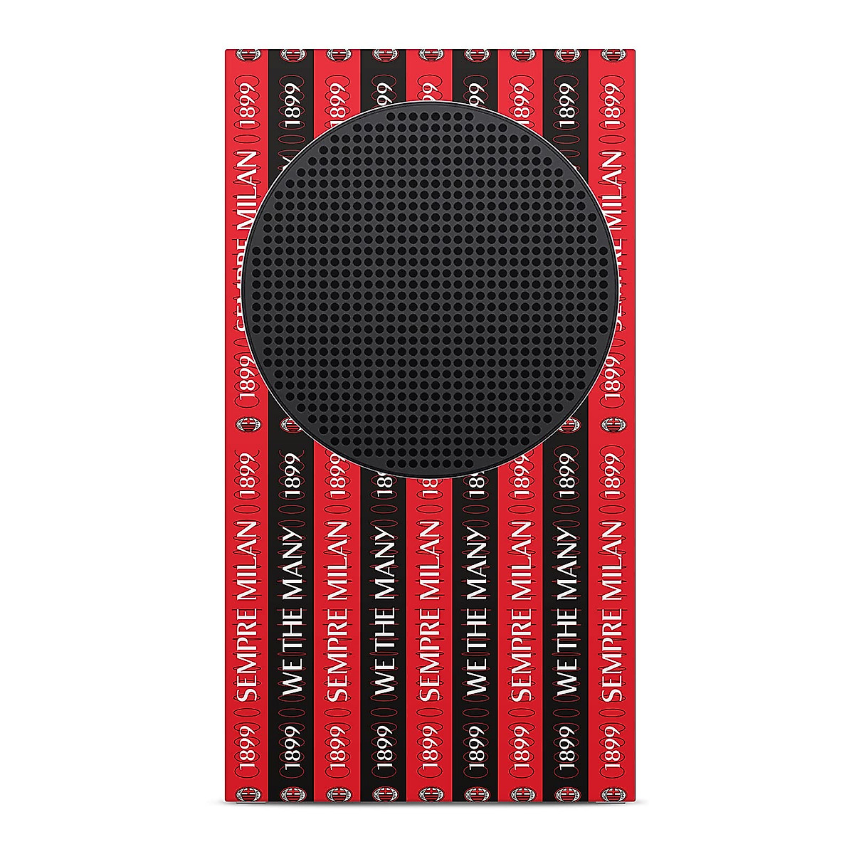 Head Case Designs Officially Licensed AC Milan Sempre Milan 1899 Art Vinyl Sticker Gaming Skin Decal Cover Compatible with Xbox Series S Console and Controller Bundle