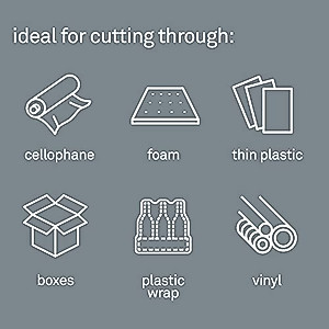 Slice 10512 Pen Cutter, Auto-Retractable Ceramic Blade, Safety Knife, Stays Sharp up to 11x Longer Than Steel Blades