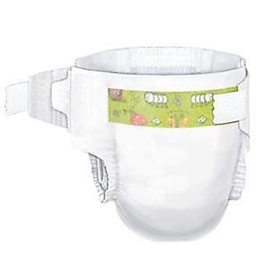 Curity Baby Diaper Tab Closure Size 7 Disposable Heavy Absorbency, 80068A - Pack of 16