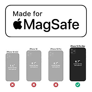 OtterBox Symmetry Case with MagSafe for iPhone 12 PRO MAX (ONLY) Non-Retail Packaging - (Tea Petal Pink)