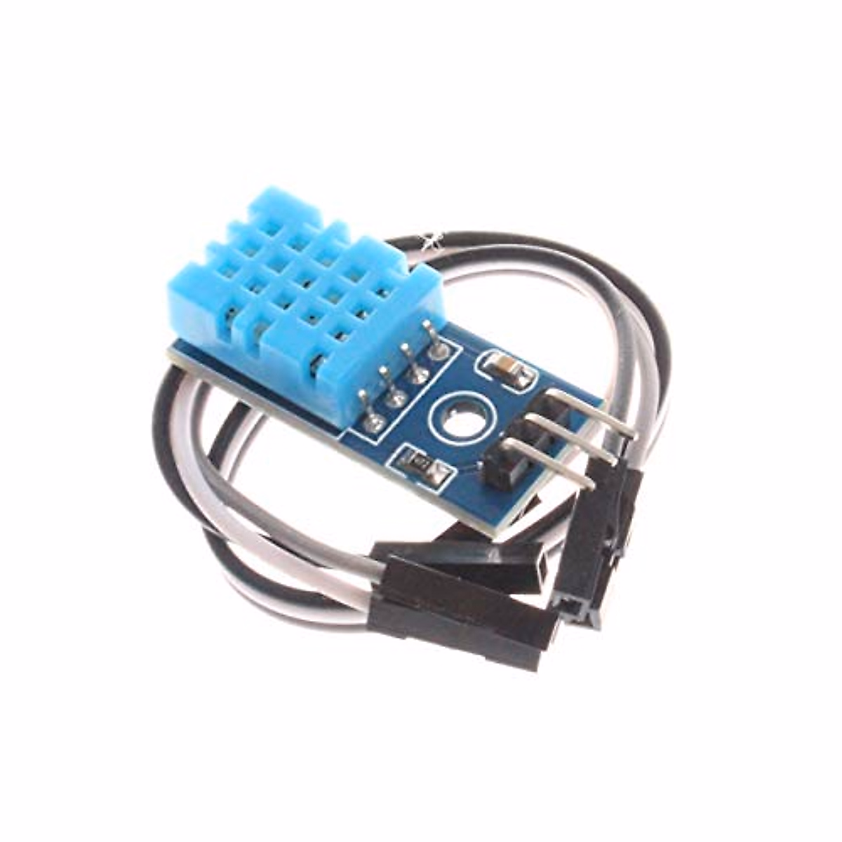 NOYITO DHT11 Digital Temperature Humidity Sensor Module 20-90% RH 0-50°C Single Bus Digital Temperature and Humidity Sensor Module (Pack of 2)