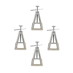 Dumble RV Stabilizer Jacks Camper Leveling Blocks 4-Pack – Heavy Duty Leveling Blocks for Trailer, Camper, Motorhome