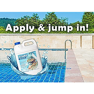 Pool & Hot Tub Defoamer, 1 Gallon, Quickly Eliminate Foam in Pool or hot tubs.