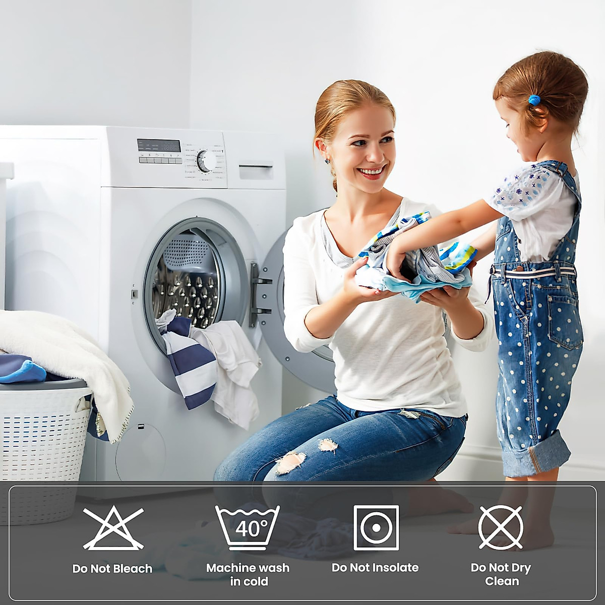 SameBed Queen Size Comforter Set, 7 Pieces Bed in a Bag, Bedding Sets with All Season Soft Quilted Lightweight Comforter, Flat Sheet, Fitted Sheet, 2 Pillow Shams, 2 Pillowcases, Dark Grey