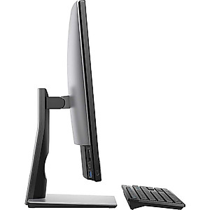 Dell OptiPlex 24 7470 All-in-One 256GB SSD + 2TB HD (Intel 9th Generation Processor with Turbo Boost to 4.40GHz, 16 GB RAM, 256 GB SSD + 2 TB HD, 24-inch FullHD IPS, Win 10 Pro) (Renewed)