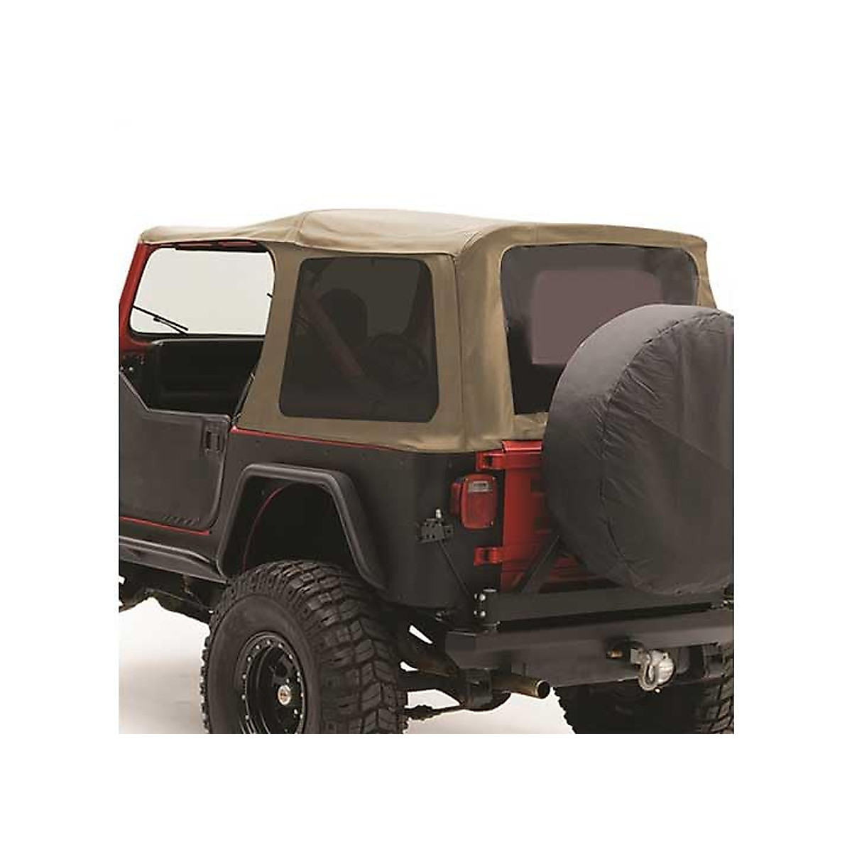 Smittybilt Replacement Soft Top with Tinted Windows (Spice) - 9870217