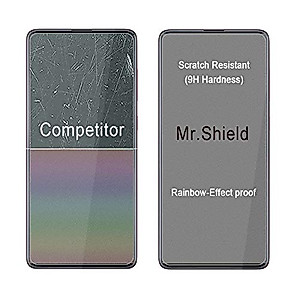 Mr.Shield [3-Pack] Designed For Samsung Galaxy A71 [Tempered Glass] [Japan Glass with 9H Hardness] Screen Protector with Lifetime Replacement