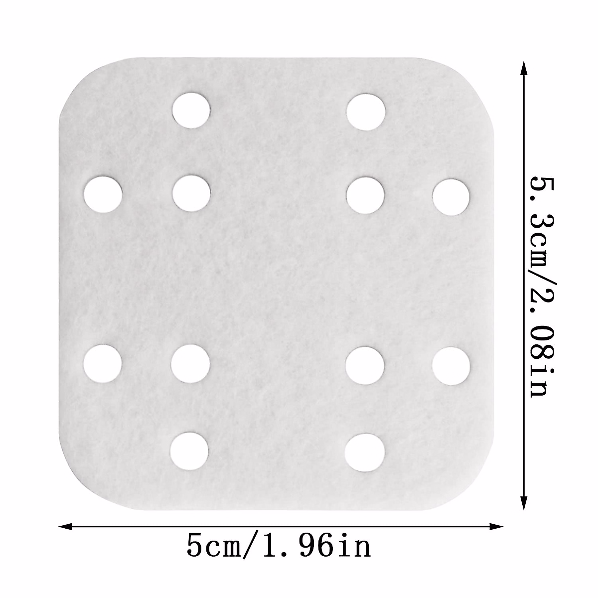 yyangz 20PCS LV600HH Humidifier Replacement Descaling Pad, Mineral Absorption Filter Pad