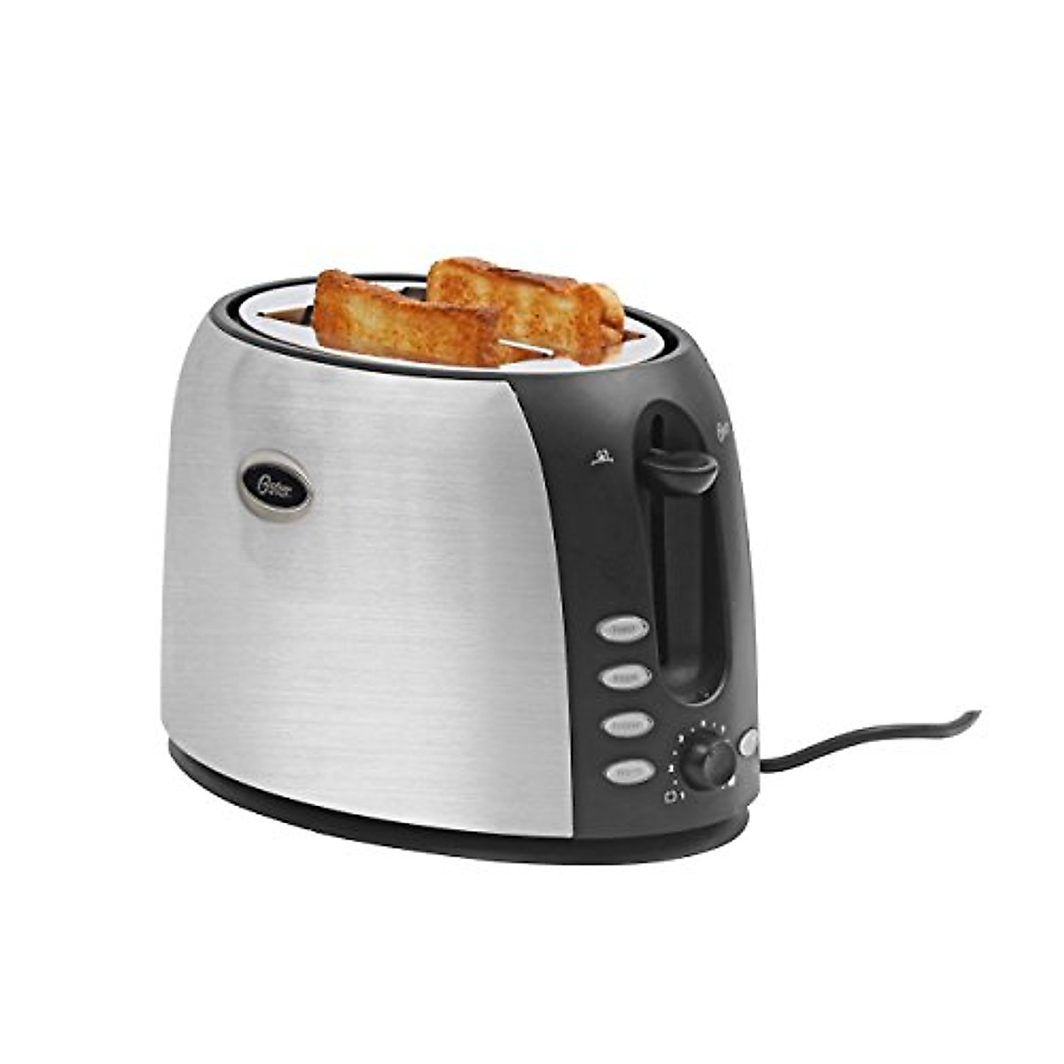 Oster 2 Slice Toaster, Brushed Stainless Steel (TSSTJC5BBK)