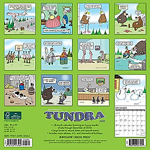 Tundra 2021 Wall Calendar