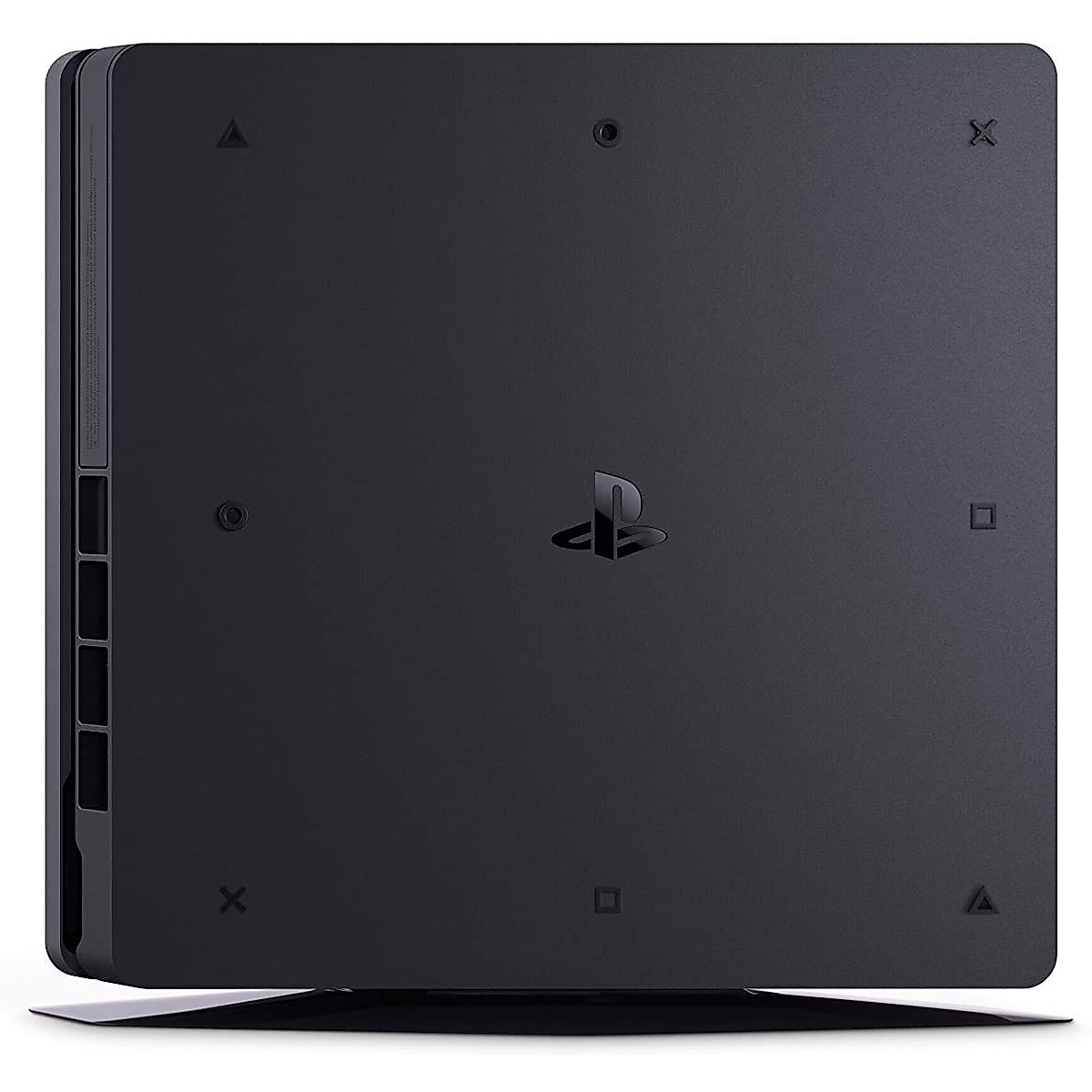 Sony Console PlayStation 4-2TB SSD Slim Edition Jet Black - with 1 DualShock Wireless Controller - PlayStation Enhanced with 2TB Solid State Drive
