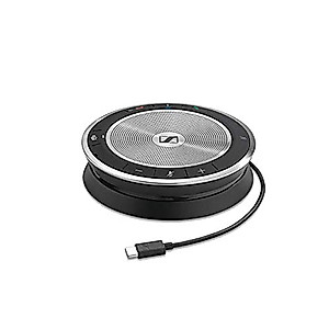 Sennheiser Enterprise Solutions Expand SP 30T (508392) Portable Sound-Enhanced Speakerphone | PC, Mobile Phone & Softphone Connection | Microsoft Teams Certified, Black