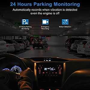 Avokadol Dash Cam Front and Rear,Dual Car Camera with 32G SD Card 4''IPS Touch Screen,1080P Dashboard Camera for Cars & Trucks,Waterproof Rear Camera,WDR G-Sensor/Night Vision/Parking Monitor.