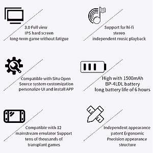 OPENDINGUX OPEN SOURCE CONSOLE LDK game 2.7inch Screen Mini Handheld Children and Family Retro Games Console