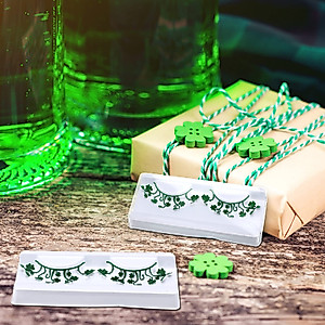 7 Pairs Green Eyelashes for Women St. Patrick's Day Eyelashes Green Fake Eyelashes Shamrock Clover Eyelashes Green Lashes Shamrock 3D Clover Leaves Leprechauns Eyelashes for St. Patrick's Day