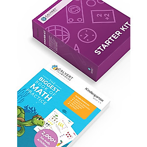 Calvert Kindergarten Starter Kit and Clubhouse Biggest Book of Math Practice