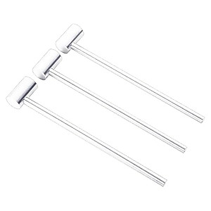 Electric Towel Warmer - Stainless Steel Towel Warmer | 3-Bar Bathroom Towel Heater, Electric Heated Towel Racks for Kitchen/Apartment/Hotel