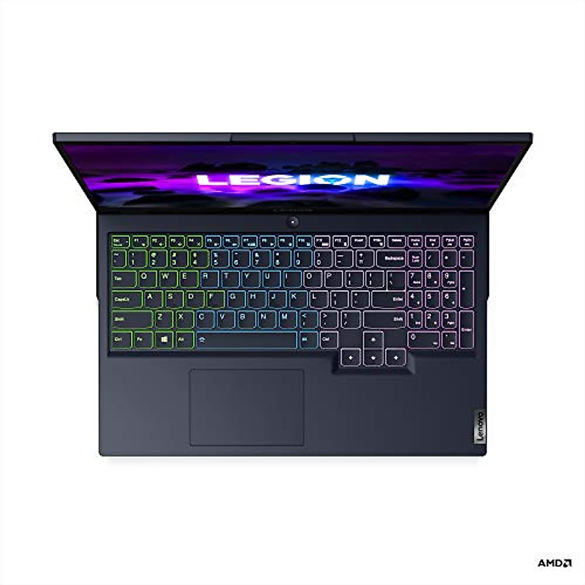 Lenovo Legion 5 Gaming Laptop, 15.6" FHD Display, AMD Ryzen 7 5800H, 16GB RAM, 512GB Storage, NVIDIA GeForce RTX 3050Ti, Windows 10H, Phantom Blue