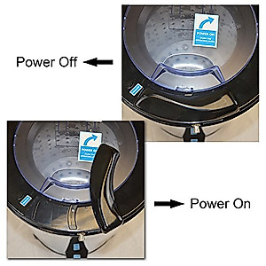 Panda 3200 rpm Portable Spin Dryer 110V/22lbs Stainless Steel