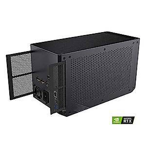 GIGABYTE AORUS RTX 3080 Gaming Box (REV2.0) eGPU, WATERFORCE All-in-One Cooling System, LHR, Thunderbolt 3, GV-N3080IXEB-10GD REV2.0 External Graphics Card