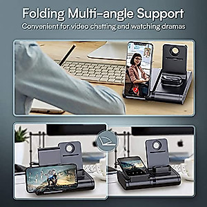 seenda Charging Station for Multiple Devices - 90W Fast Charger Station with 4 USB Ports (1 USB C + 3 USB A) and 10W Wireless Charger for iWatch AirPods iPhone MacBook,Tablet iPad and More