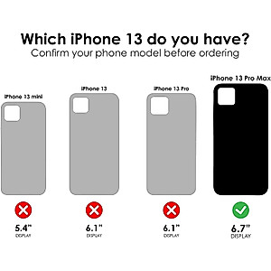 OtterBox iPhone 13 Pro Max and iPhone 12 Pro Max (Only) - Symmetry Clear Series+ Case - Clear - Ultra-Sleek - Snaps to MagSafe - Raised Edges Protect Camera & Screen - Non-Retail Packaging