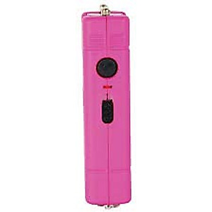 Stun Master 12 Million Volts L'il Guy Pink Stun Gun with Flashlight and Nylon Holster