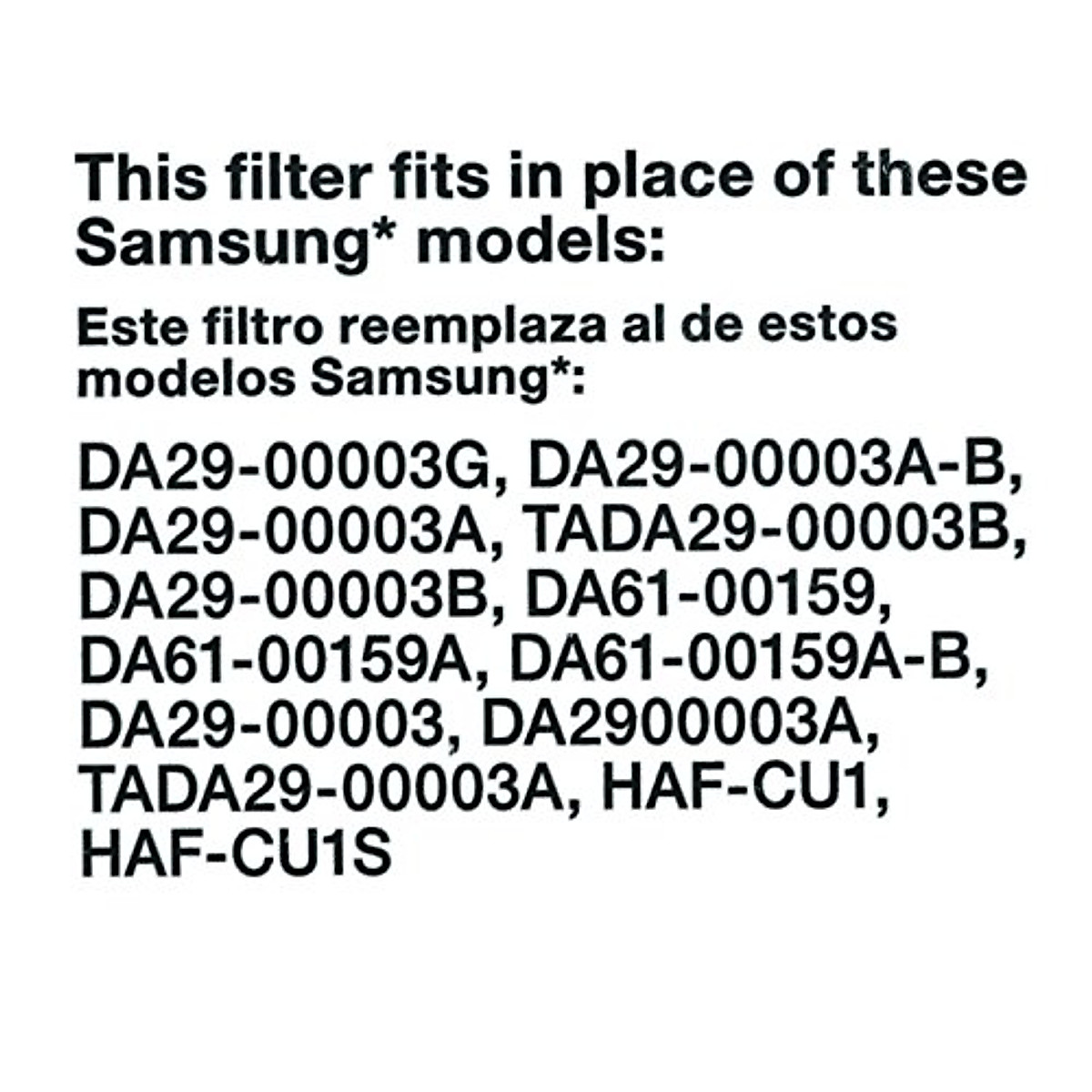 HDX FMS-1 Replacement Water Filter / Purifier for Samsung Refrigerators (2 Pack)