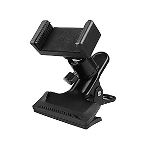 CALIDAKA Guitar Head Clip Guitar Phone Holder Smartphone Guitar Capo 360 Rotation Headstock Cell Phone Clamp Clip Mount for Electric or Acoustic Guitars, Fits Smartphone with 2.16in-2.95in