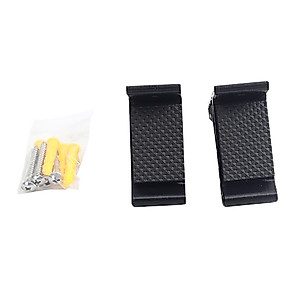 SOPOGER Archery Bow Wall Mount Storage Bow Rack Wall Hanger Display Universal Bow Holder Stand for Recurve Compound Bow Longbow (Black)