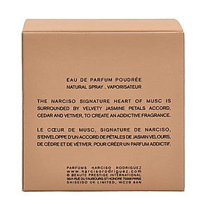 Narciso Rodriguez Narciso Poudree By Narciso Rodriguez for Her Eau de Parfum Spray, 1 Ounce