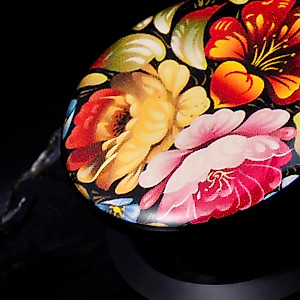 KUBOOZ(5 Pairs Rose Acrylic Ear Plugs Tunnels Gauges Stretcher Piercings