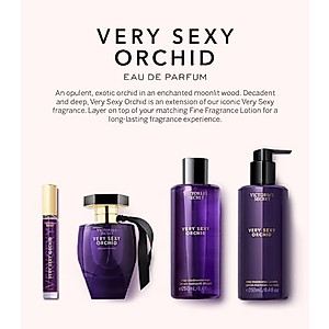 Victoria's Secret Very Sexy Orchid Eau de Parfum Rollerball, Notes of Blackcurrant, Orris Woods & Sheer Patchouli, Travel Size Mini Perfumes for Women (0.23 oz)