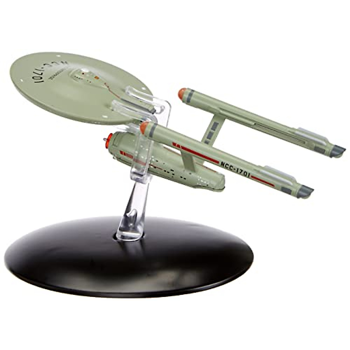 Eaglemoss Star Trek Figure USS Enterprise NCC-1701 Hero Collector 13x7.5x7.5cm