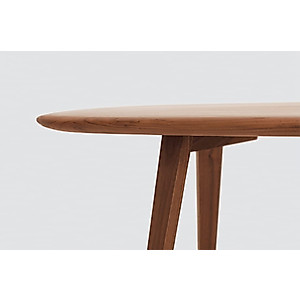 River 'Stone' Coffee Table. All solid Hardwood. Highest quality on Amazon.