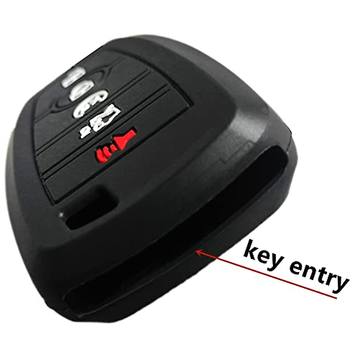 Silicone rubber smart Key Fob Cover for Ford Bronco Mustang Fusion Raptor F250 F350 F450 F550 Edge Explorer Expedition M3N-A2C93142600