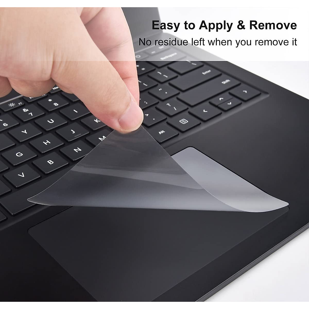 [2PCS] Trackpad Protector for Microsoft Surface Laptop 5 4 3 13.5 Inch Touch Pad Cover Anti-Scratch Anti-Water for 2019-2022 Microsoft Surface Laptop 5 4 3 13.5 Trackpad Skin Accessories, Clear