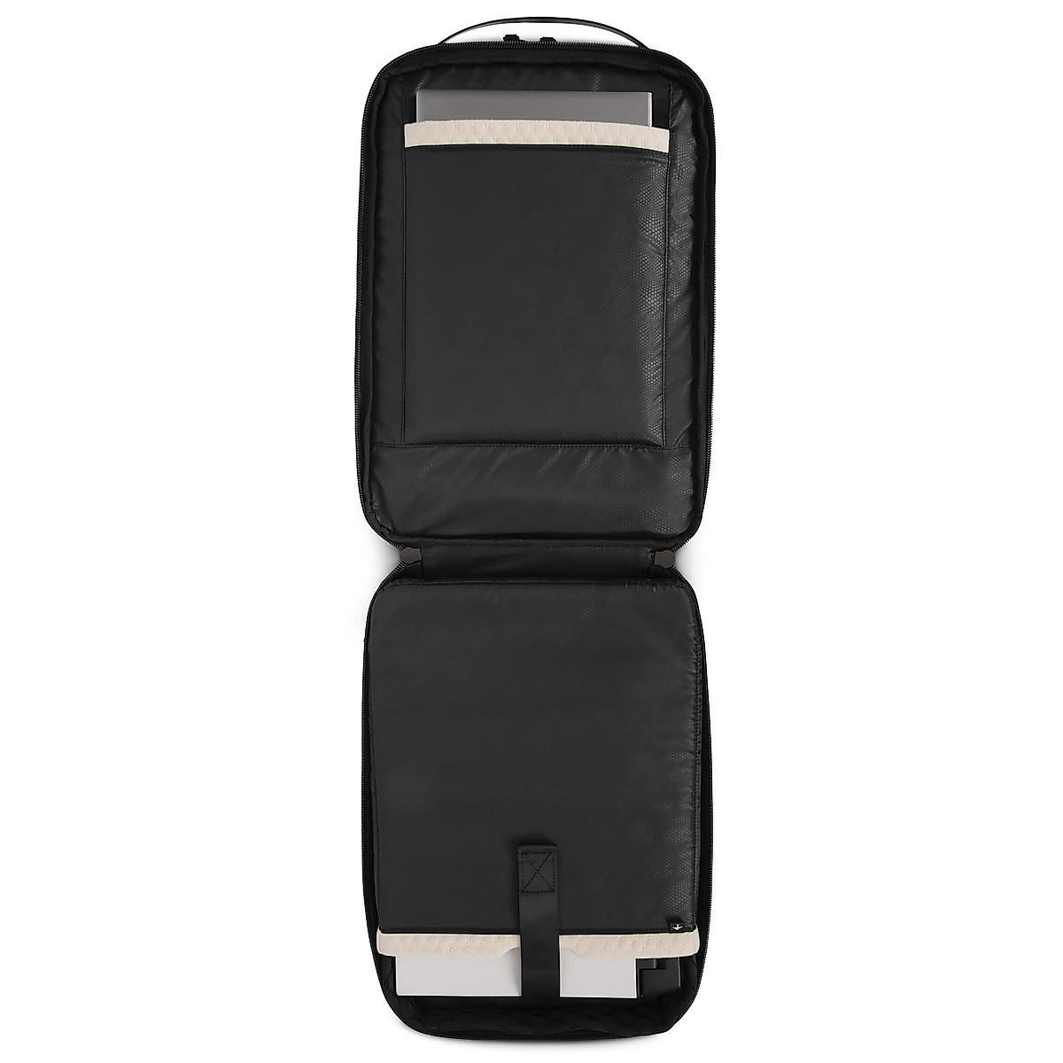 Alienware 17-inch Laptop Horizon Travel Backpack, Weather Resistant, Shockproof, Anti-Scratch Interior Design, TSA-Friendly for Travel, Work, Leisure for Men and Women - Galaxy Weave Black