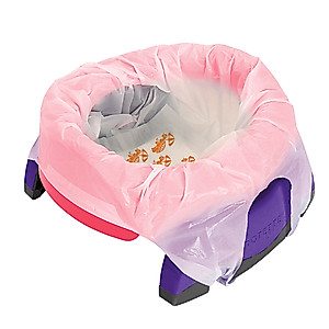 Kalencom Potette Plus 2-in-1 Travel Potty Trainer Seat Pink