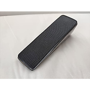 Lovein Door Stopper with Metal Alloy, Rubber Door Stop Wedge Works Quite and Security, Hold Heavy Doors Firmly by Non-Skid Rubber Base Grip , Chrome black