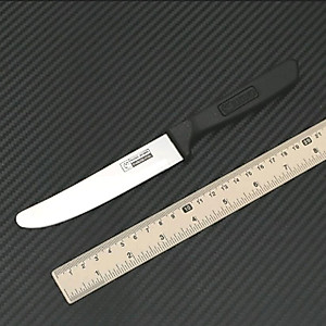 Rounded Tip Knife, Safety Blunt Knives, Cutlery for Cutting Slicing Fruit and Vegetable, Smooth Sharp blade, Slice and Cut Kitchen Tools, Round blade
