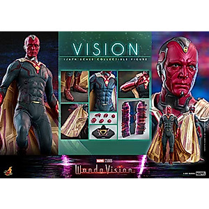 Hot Toys Wandavision 12 Inch Action Figure 1/6 Scale - Vision 907936