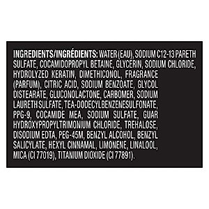 TRESemmé Shampoo for Damaged Hair Keratin Repair Restores and Shields Hair from Damage, 20 Fl Oz (Pack of 4)