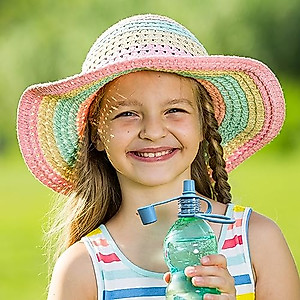 Silicone Bottle Top Spout, No Spill Water Bottle Top Spout Adapter for Toddlers and Kids, BPA Free