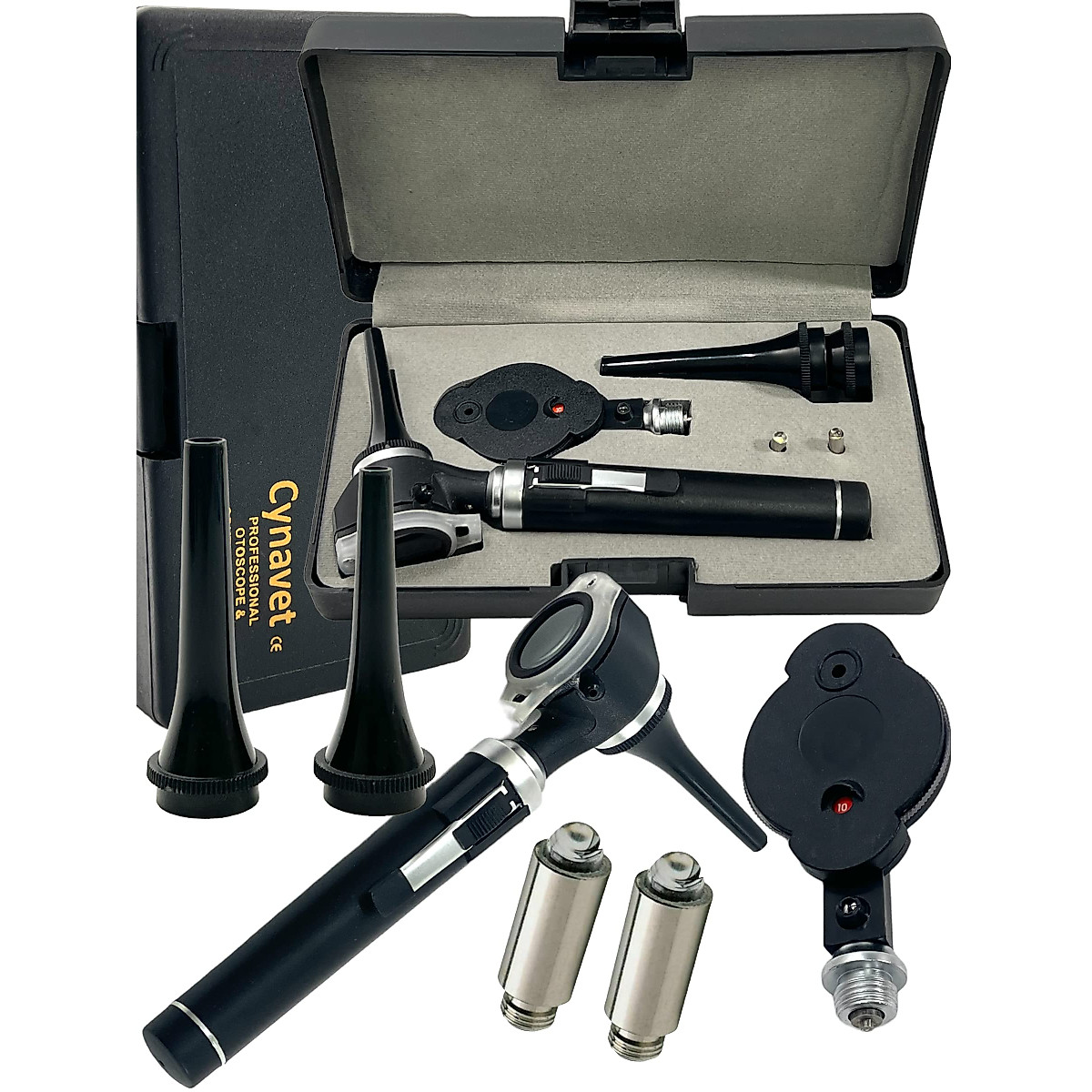 ArtLab-LED Veterinary Otoscope Set Animal Diagnostics Professional Veterinary Otoscope Set