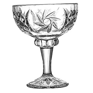 Luxshiny 4pcs Dessert High Salad Transparent Serving Snack Tumbler Clear Bowls Yogurt Trifle Beach Muffins Cups Beverage Tasting Delicate Smoothie Container Base Custard Fruit with Bar