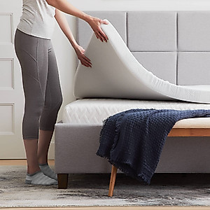 Dr. Oz Good Life Say Goodnight Memory Foam Mattress Topper California King Size, Gray (OZGL30CK30BGT)