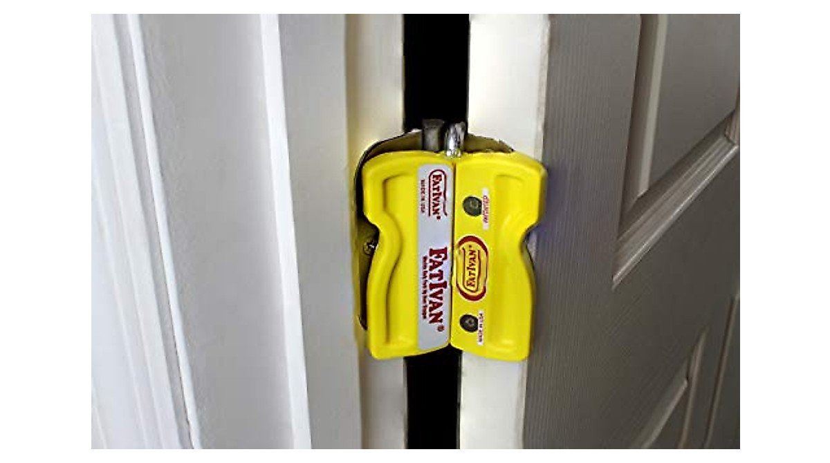 Fat Ivan Fold-Up Doorstop Wedge with Magnet – 2 Pack for Easy Door Holding