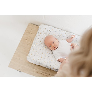 Copper Pearl Premium Knit Changing Pad Cover Soft, Stylish, and Universal Fit for All Standard Diaper Changing Pads, Trendy Design Changing Pad Covers, Arlo